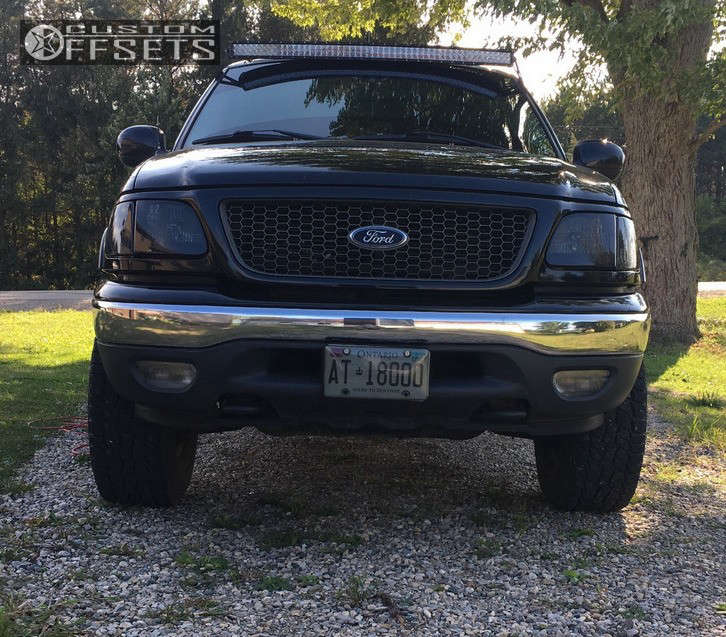 2002 Ford F-150 with 16x8 0 American Racing Baja and 305/70R16 Hercules ...