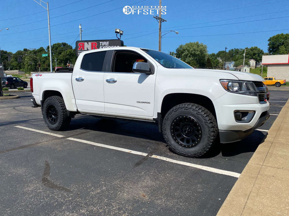 2016 Chevrolet Colorado with 17x8.5 0 Method Grid and 265/70R17 Mickey ...