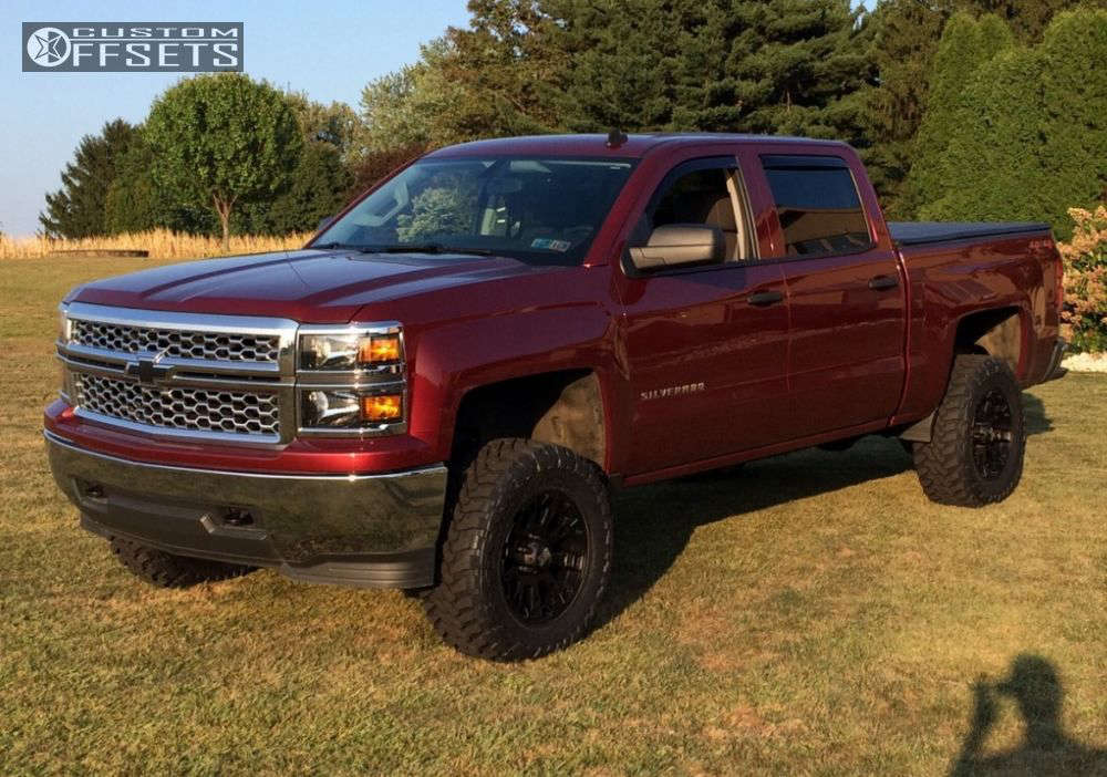 2014 Chevrolet Silverado 1500 with 18x9 0 XD Misfit and 285/70R18 Toyo ...