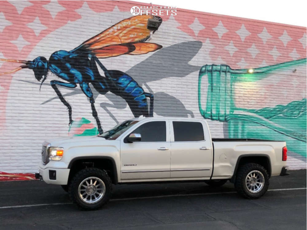 2015 GMC Sierra 1500 with 20x10 -18 Method Double Standard and 35/12 ...