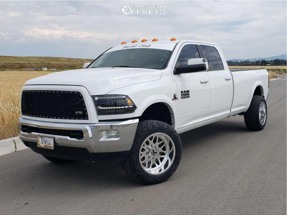 2010 Dodge Ram 2500 with 20x12 -44 KG1 Forged Veteran and 33/12.5R20 ...