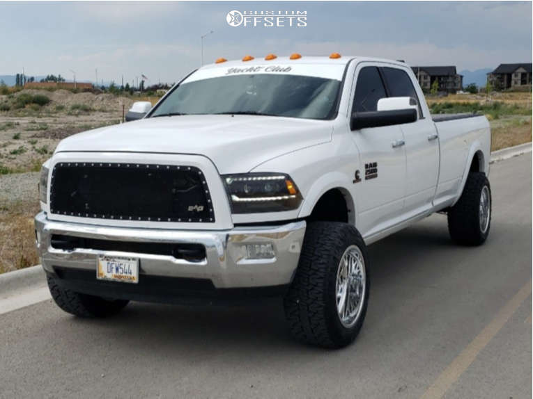2010 Dodge Ram 2500 with 20x12 -44 KG1 Forged Veteran and 33/12.5R20 ...