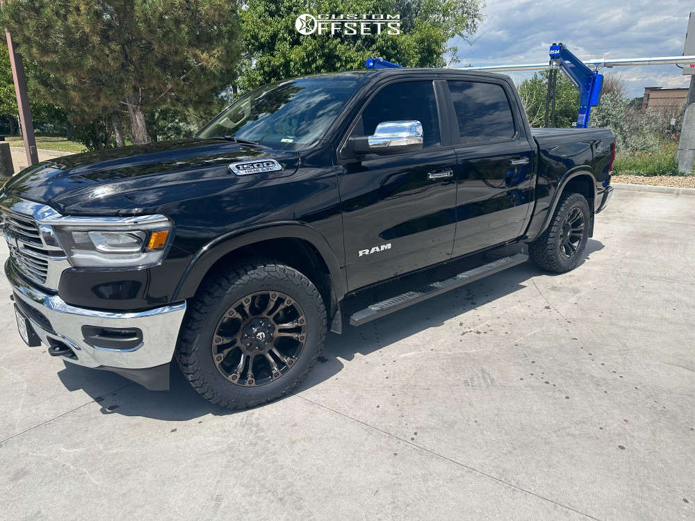 2021 Ram 1500 with 20x10 -18 Fuel Vapor and 305/55R20 BFGoodrich All ...