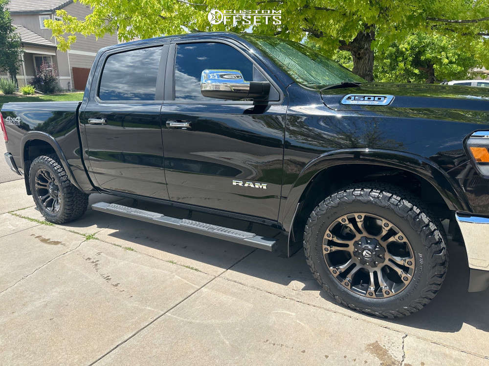 2021 Ram 1500 with 20x10 -18 Fuel Vapor and 305/55R20 BFGoodrich All ...