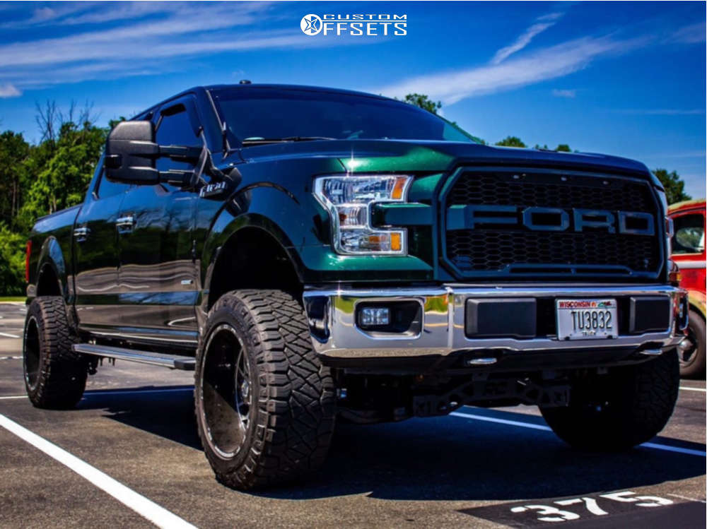 2016 Ford F-150 with 20x12 -44 TIS 544mb and 33/12.5R20 Nitto Ridge ...