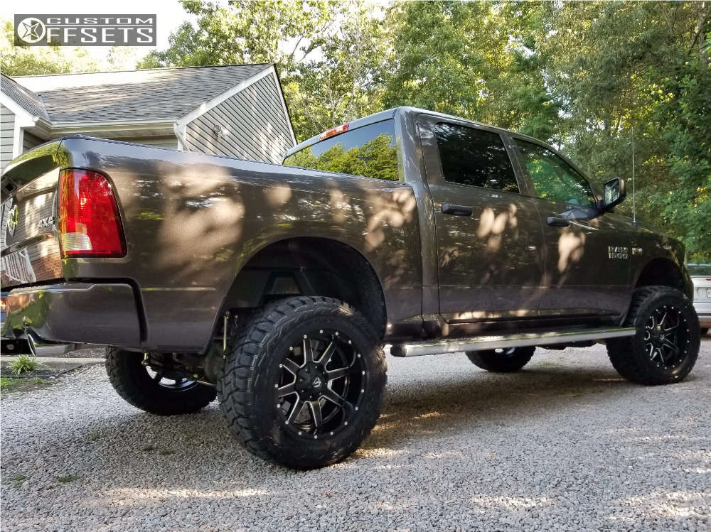 2015 Ram 1500 with 20x10 -12 Fuel Maverick D538 and 35/13.5R20 Toyo ...