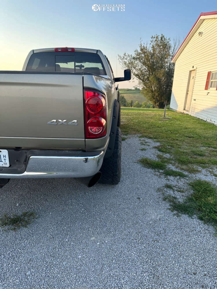 2007 Dodge Ram 2500 with 18x12 -44 Fuel Hostage and 33/12.5R18 Nitto ...