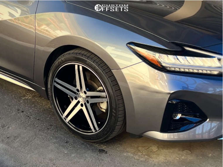 2020 Nissan Maxima with 19x8.5 32 Verde Parallax and 245/40R19 Kumho ...