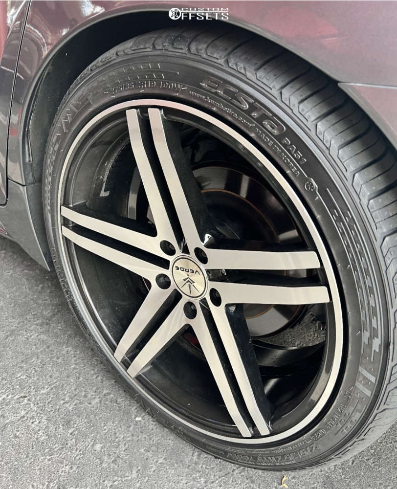 2020 Nissan Maxima with 19x8.5 32 Verde Parallax and 245/40R19 Kumho ...