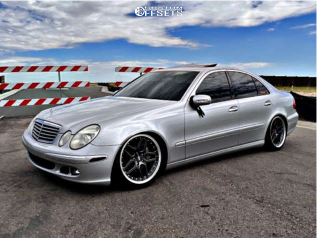 2006 Mercedes-Benz E350 with 18x8.5 30 ESR Cs15 and 275/40R18 ...