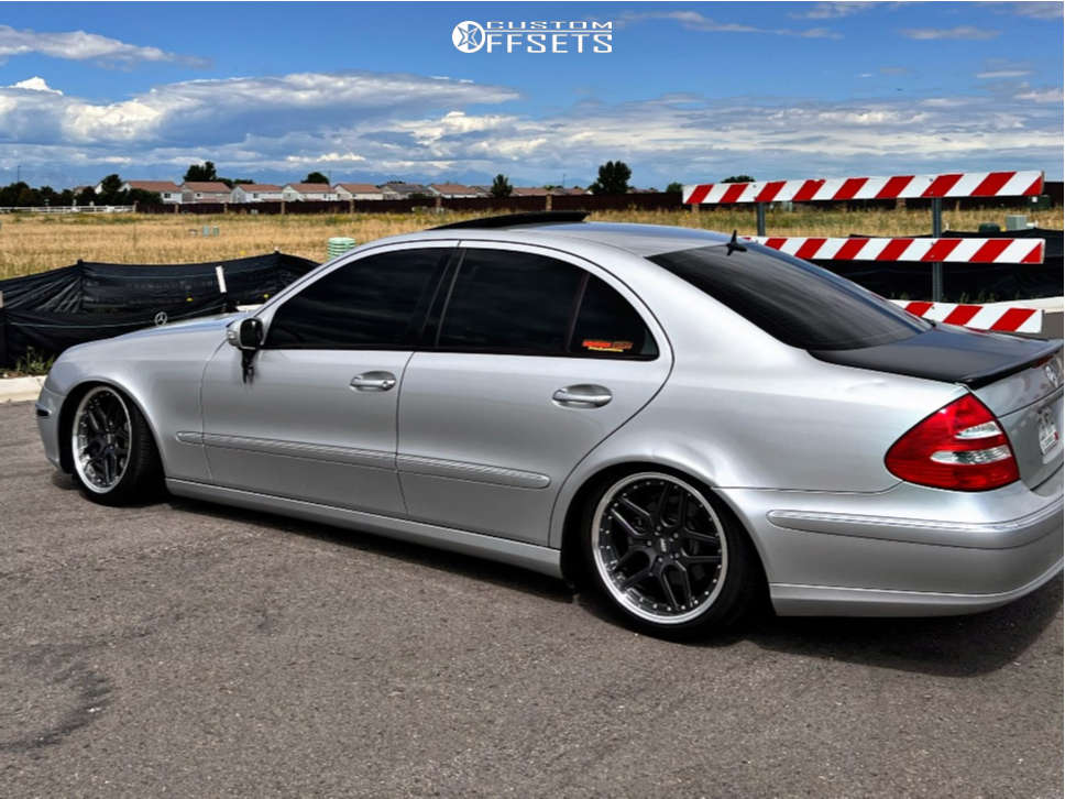 2006 Mercedes-Benz E350 with 18x8.5 30 ESR Cs15 and 275/40R18 ...