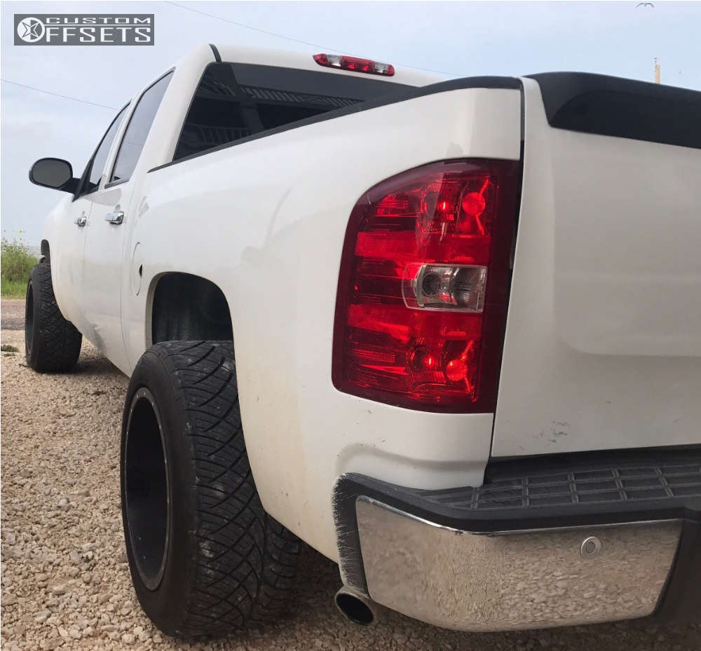 2012 Chevrolet Silverado 1500 with 20x12 -44 Fuel Maverick and 305 ...