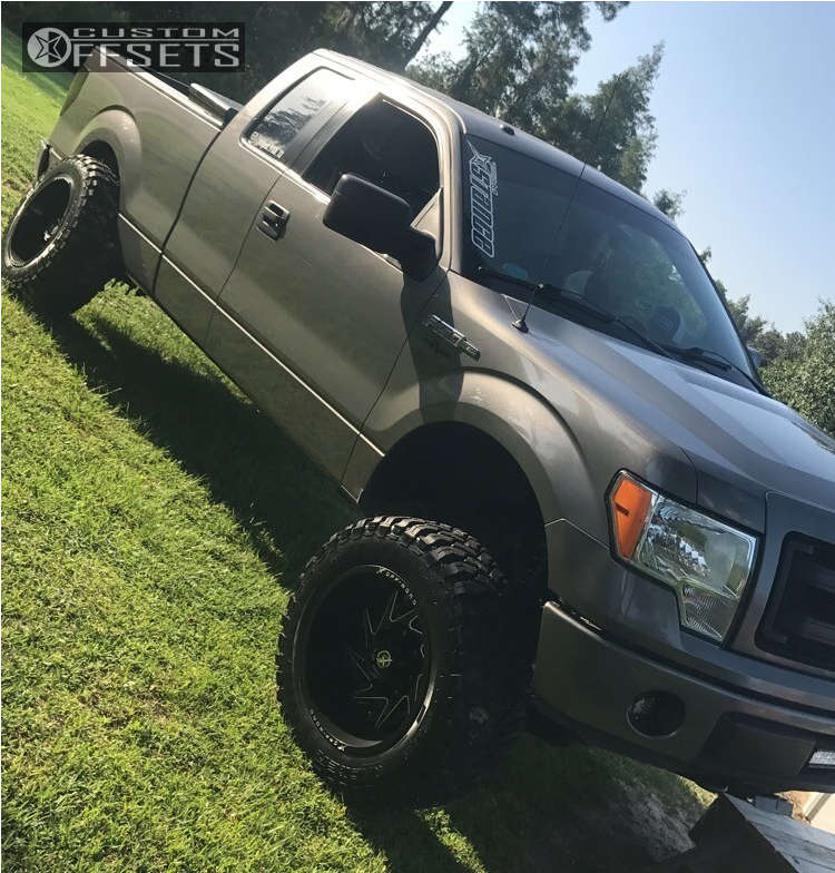2013 Ford F-150 with 20x12 -44 XF Offroad Xf-203 and 35/13.5R20 ...
