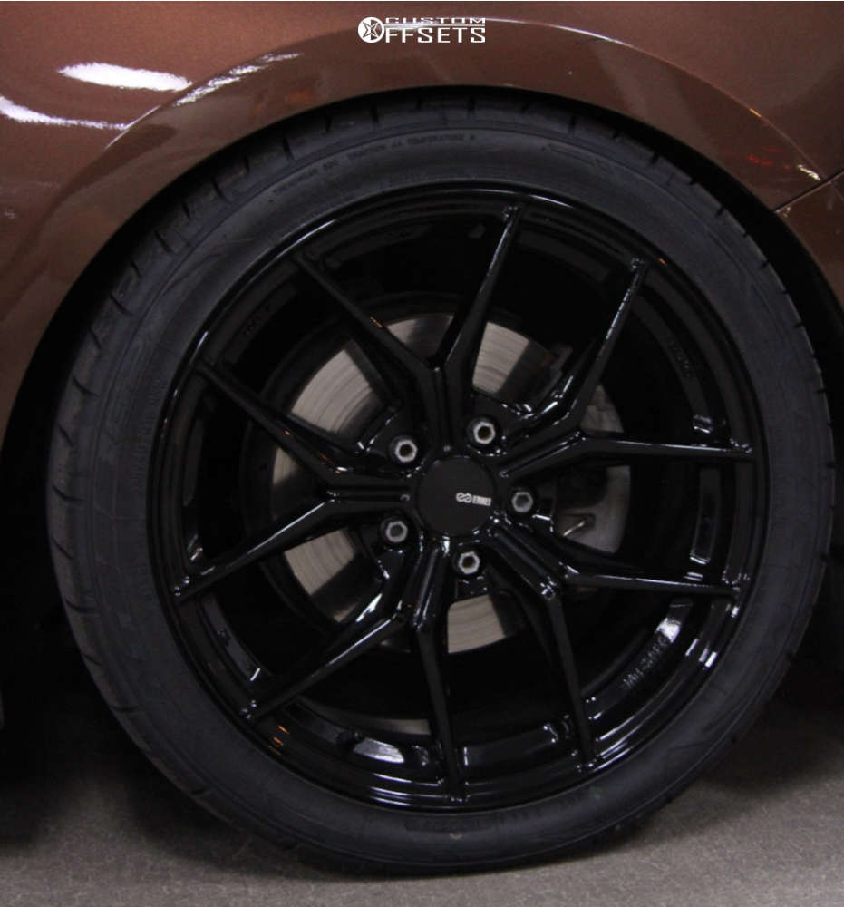 2017 Volkswagen Jetta with 18x8 45 Enkei Tsr-x and 235/40R18 Nitto ...