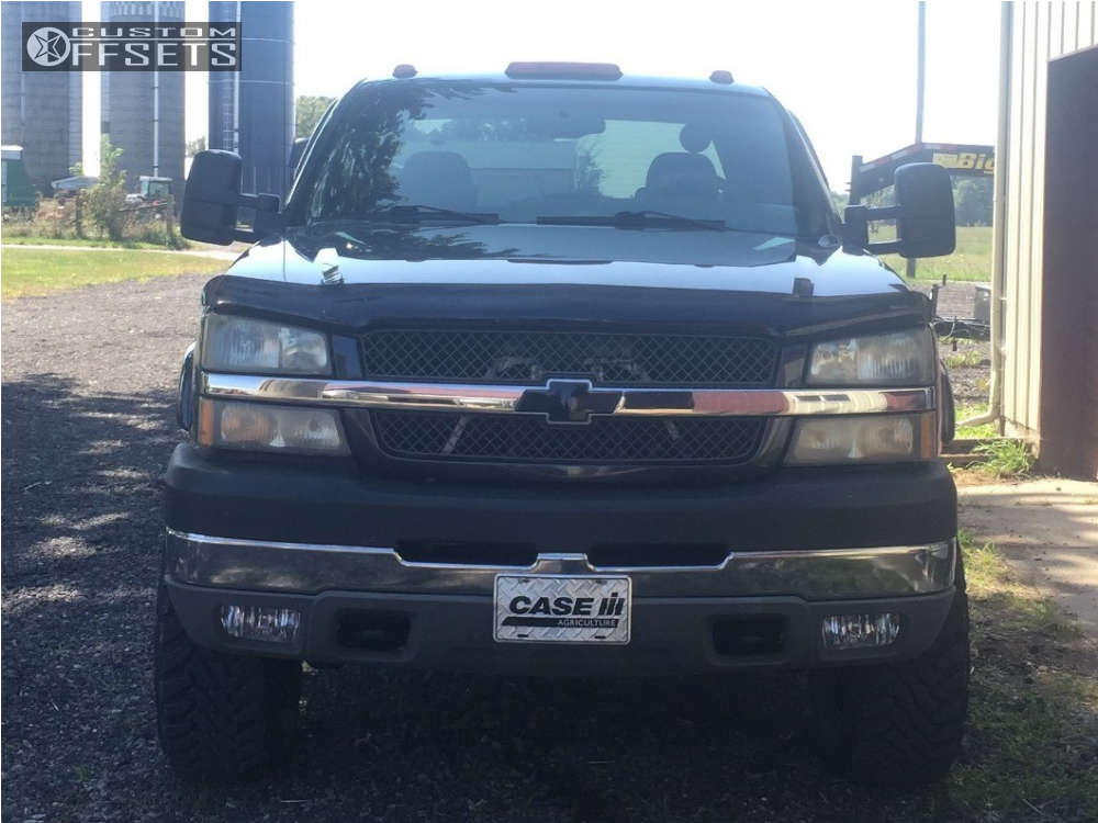 2003 Chevrolet Silverado 2500 HD with 18x9 -12 Fuel Krank and 33/12 ...