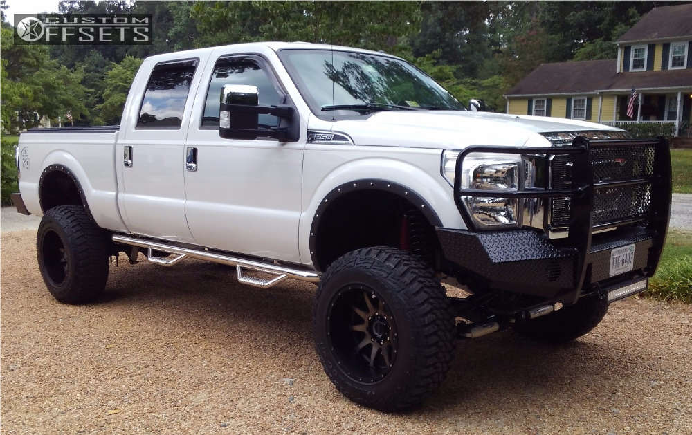 2016 Ford F-250 with 20x12 -44 Raceline Shift and 37/12.5R20 Kanati Mud ...