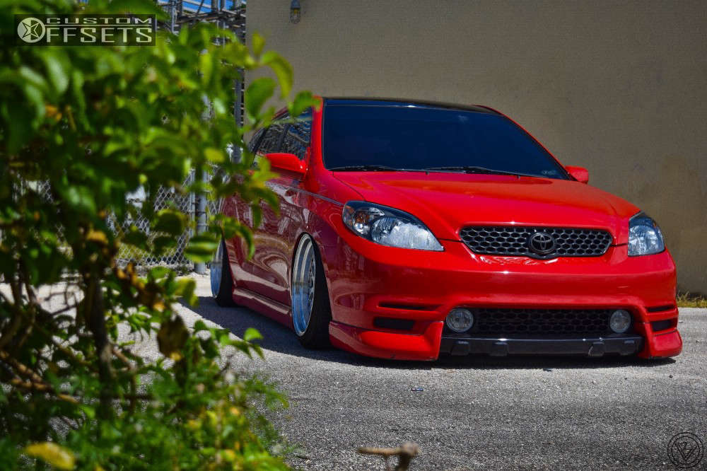 2003 Toyota Matrix with 18x10 25 XXR 521 and 225/40R18 Forgiato Tereno ...