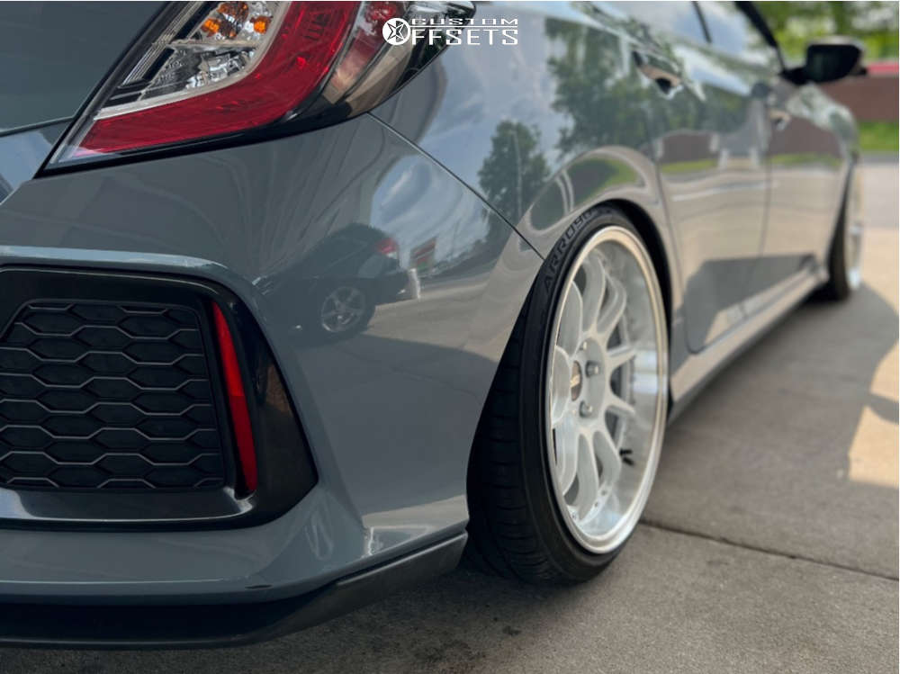 2019 Honda Civic with 18x9.5 35 ESR Cs12 and 215/40R18 Arroyo Grand ...