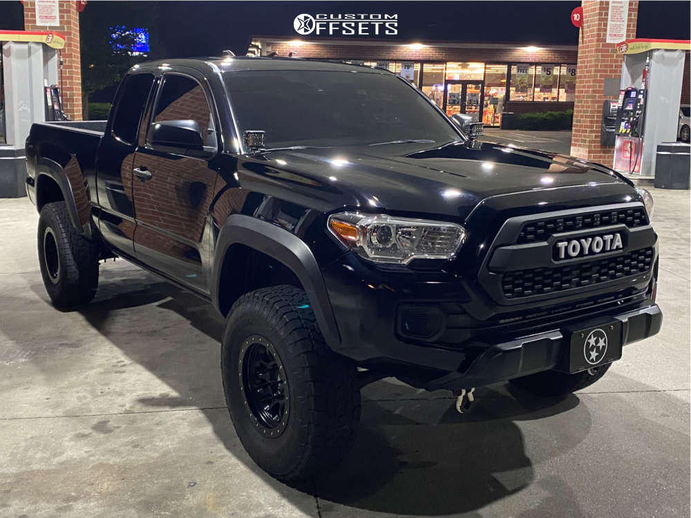 2020 Toyota Tacoma with 16x9 0 Stealth Custom Series Ray 10 and 295 ...