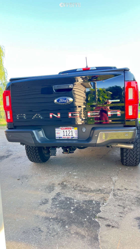 2019 Ford Ranger with 17x9 18 Mayhem Warrior and 285/70R17 General ...