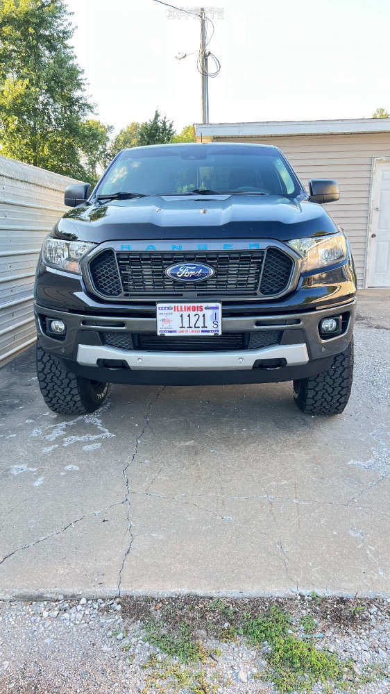 2019 Ford Ranger with 17x9 18 Mayhem Warrior and 285/70R17 General ...