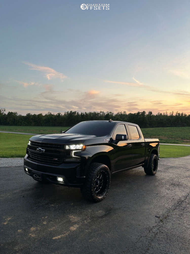 2019 Chevrolet Silverado 1500 with 20x10 -24 XD Xd820 and 305/55R20 AMP ...