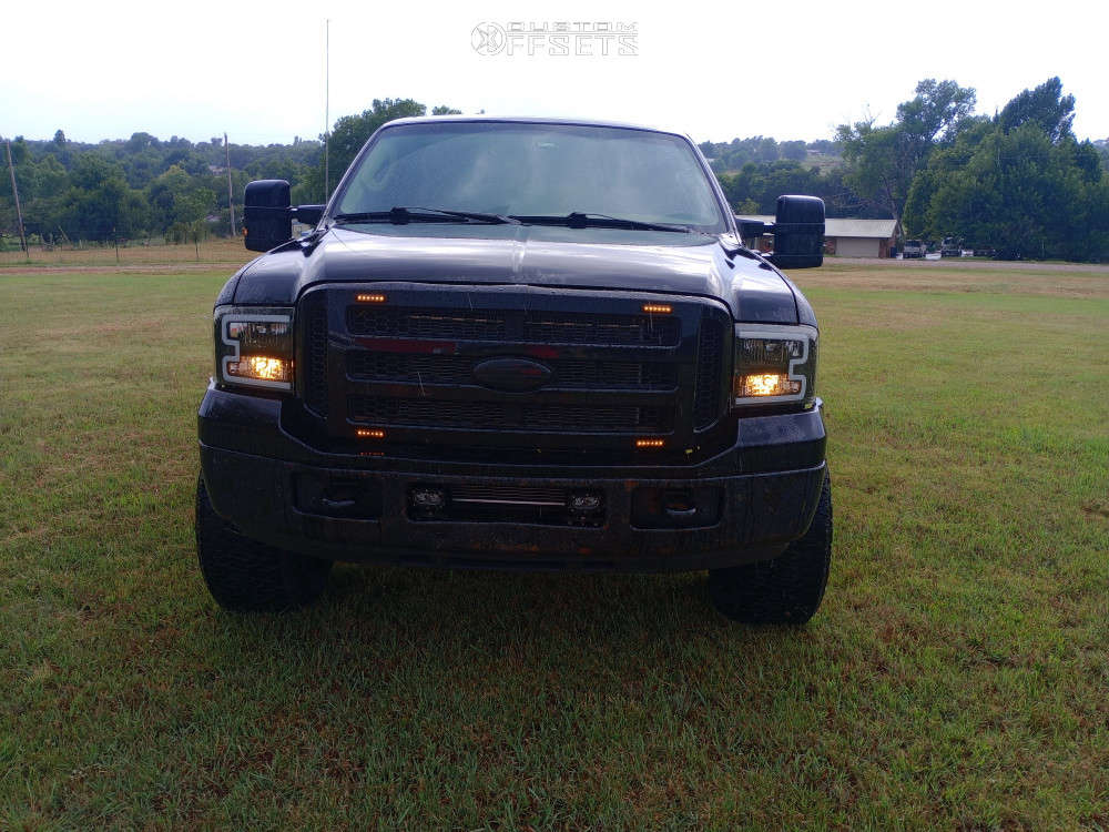 2005 Ford Excursion with 22x12 -51 ARKON OFF-ROAD Roosevelt and 33/12 ...