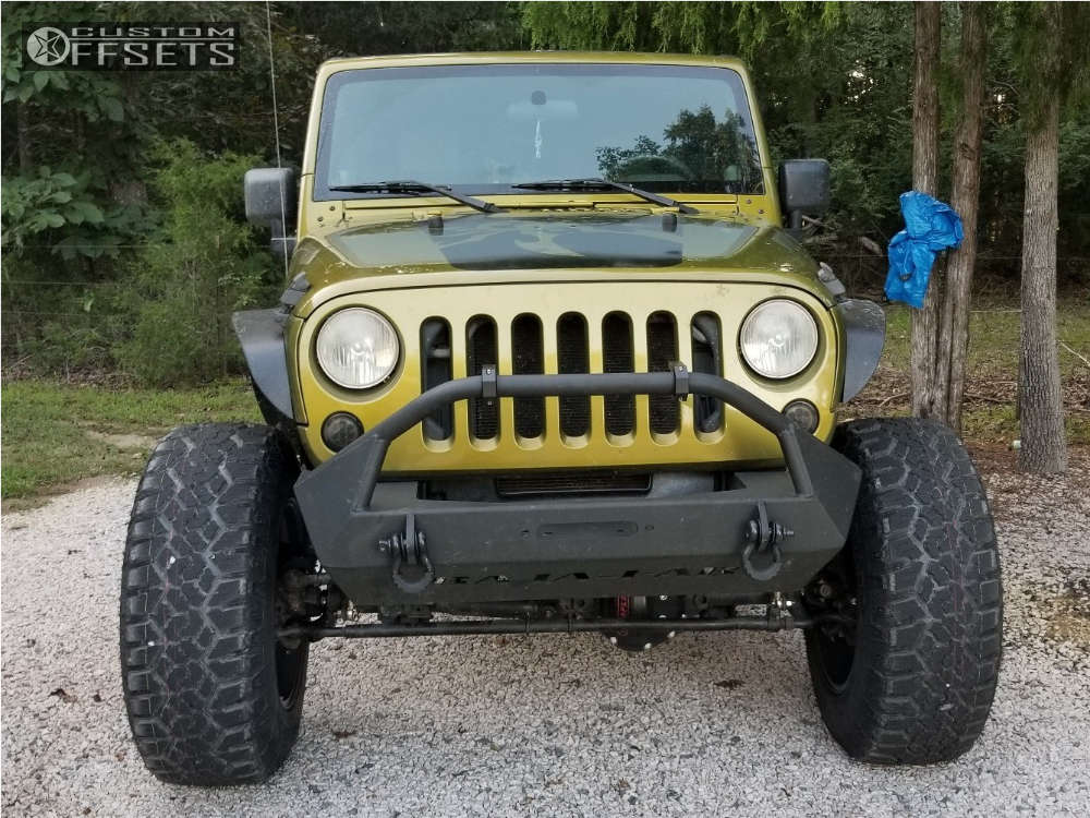 2008 Jeep Wrangler with 20x12 -51 Vision Rocker and 37/12.5R20 Kanati ...