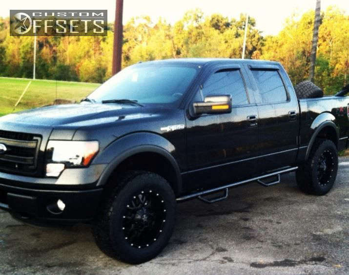 2013 Ford F-150 with 20x9 18 Dropstars 645B and 325/60R20 Nitto Terra ...