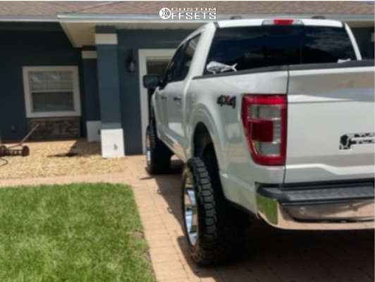 2021 Ford F-150 with 20x12 -44 Hostile Rage and 35/13.5R20 Nitto Ridge Grappler and Suspension ...