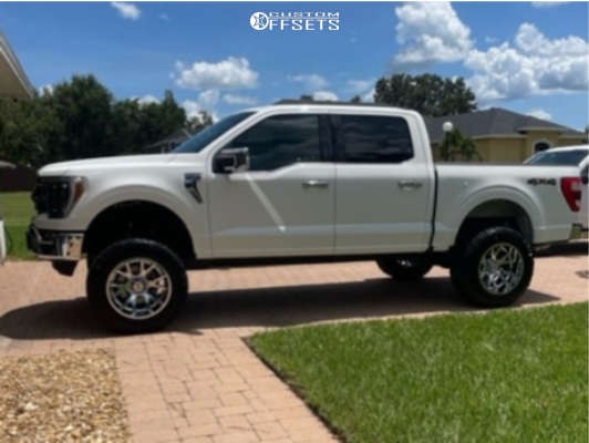 2021 Ford F-150 with 20x12 -44 Hostile Rage and 35/13.5R20 Nitto Ridge ...