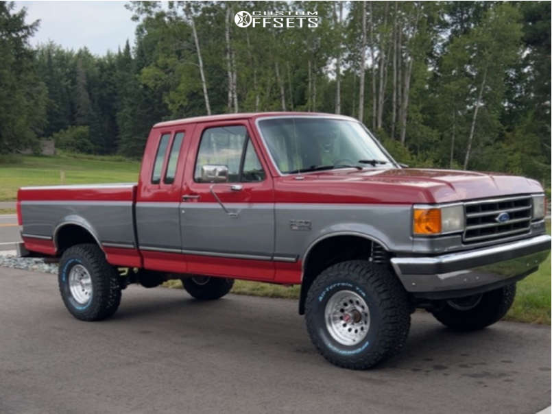 1989 Ford F-150 with 15x8 -19 Alloy Ion Style 71 and 33/12.5R15 ...