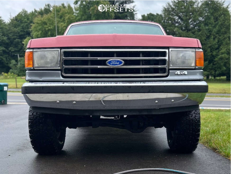 1989 Ford F-150 with 15x8 -19 Alloy Ion Style 71 and 33/12.5R15 ...
