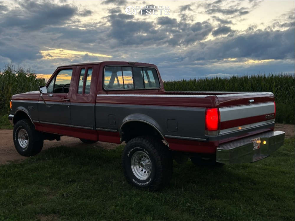 1989 Ford F-150 with 15x8 -19 Alloy Ion Style 71 and 33/12.5R15 ...