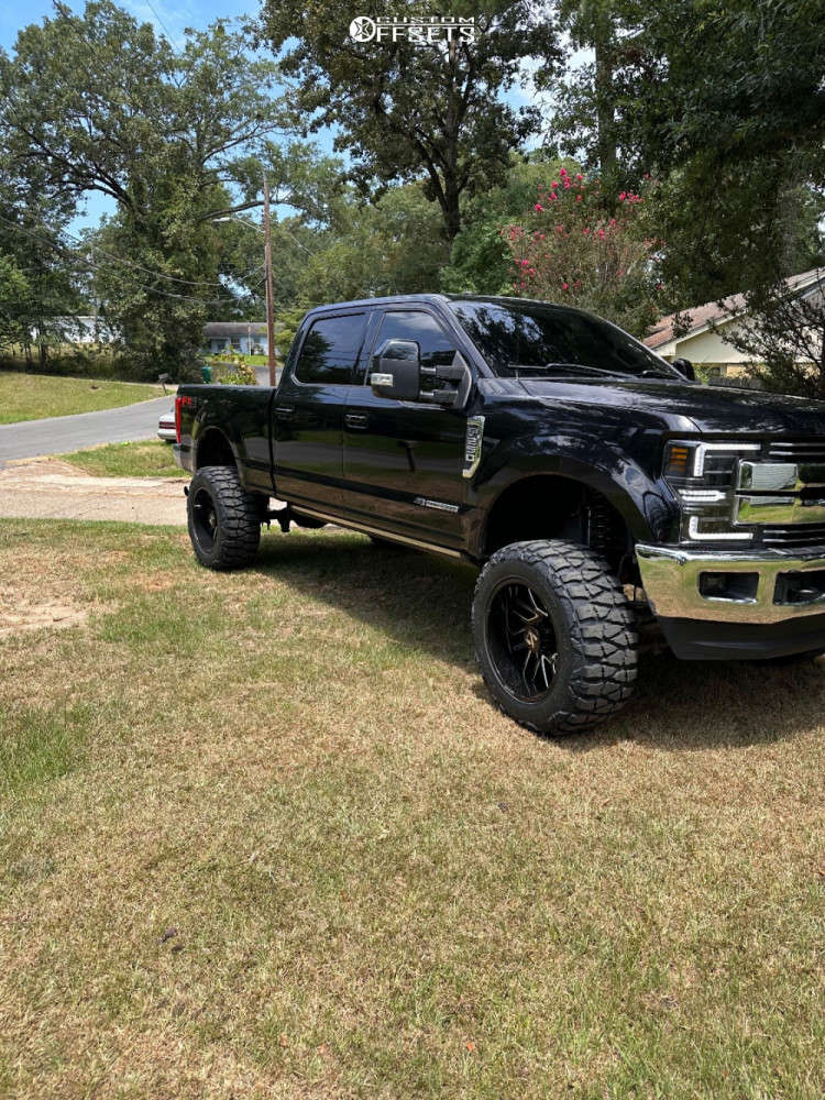 2018 Ford F-250 Super Duty with 22x12 -51 ARKON OFF-ROAD Mandela and 37 ...