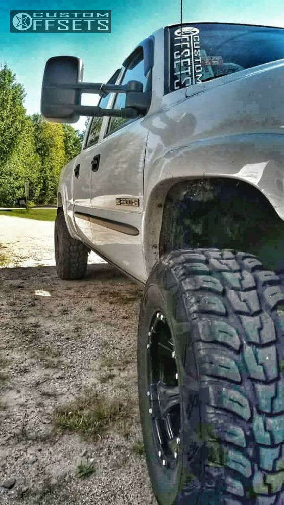 2004 GMC Sierra 2500 HD with 16x10 -25 Dick Cepek Dc-2 and 305/70R16 ...