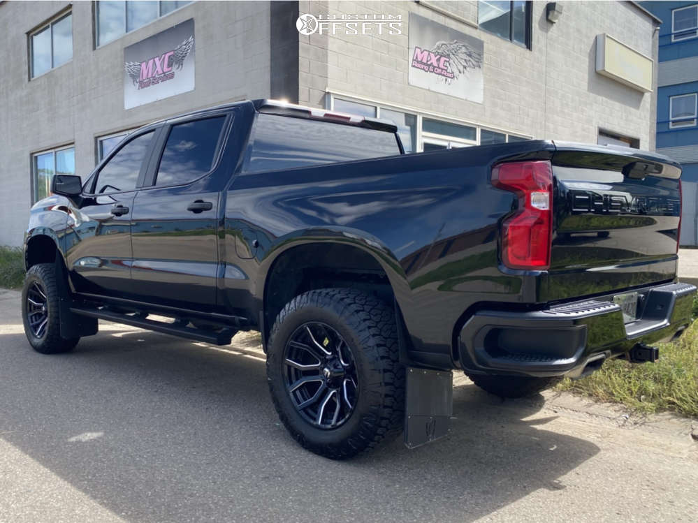 2020 Chevrolet Silverado 1500 with 20x10 -18 Fuel Rage and 35/12.5R20 ...
