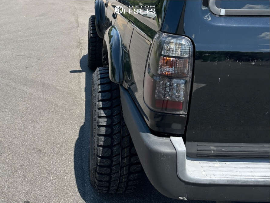 2002 Toyota 4Runner with 17x9 -12 Vision Flow and 33/12.5R17 Gladiator ...