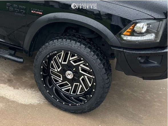 2020 Ram 1500 Classic with 22x12 -44 XF Flow Xfx-304 and 33/12.5R22 ...