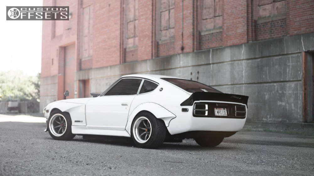 1976 Datsun 280Z with 15x10.5 -35 Atara Racing Pisang and 225/50R15 ...