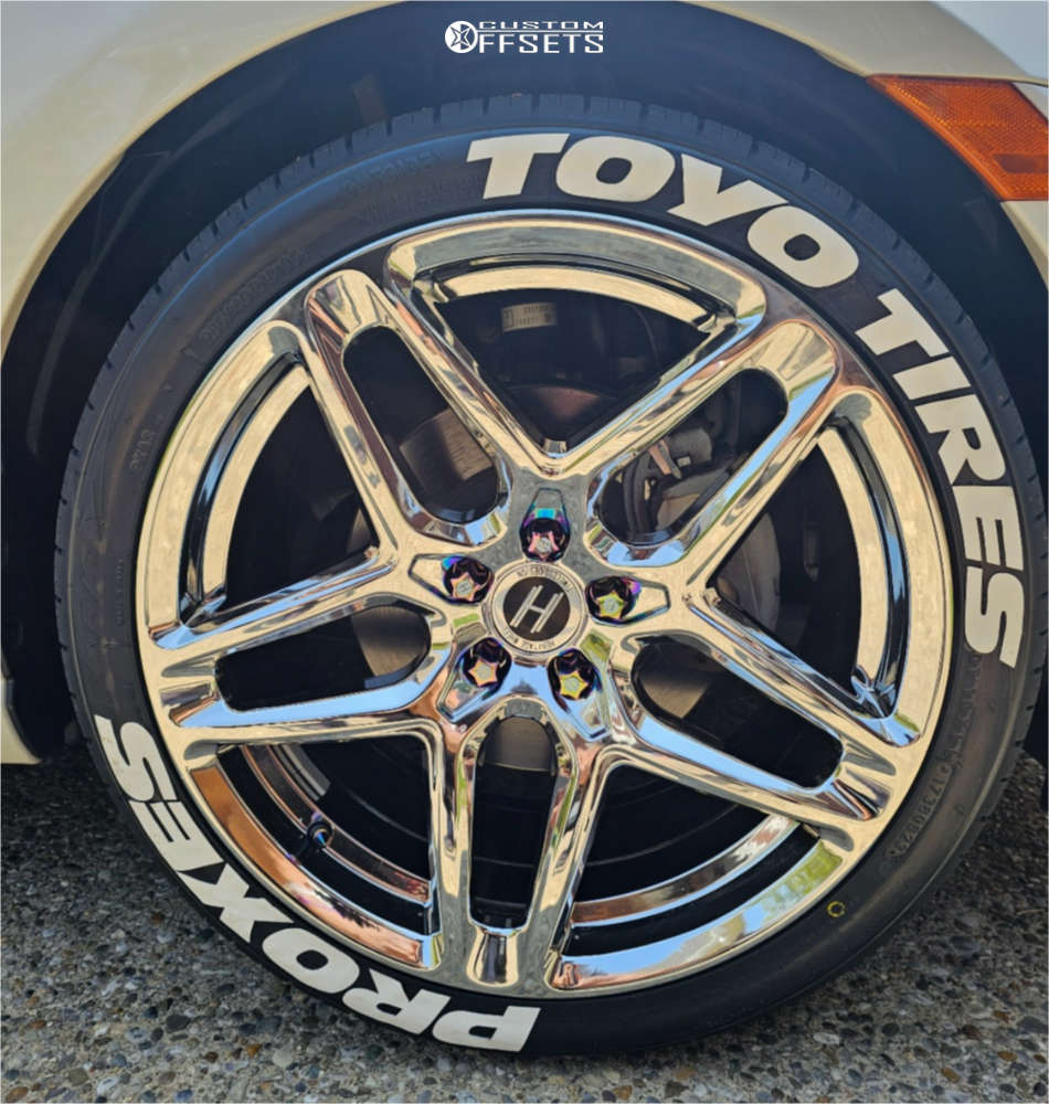 2015 Subaru BRZ with 18x8.5 35 Heritage Ebisu Monoc and 235/40R18 Toyo ...