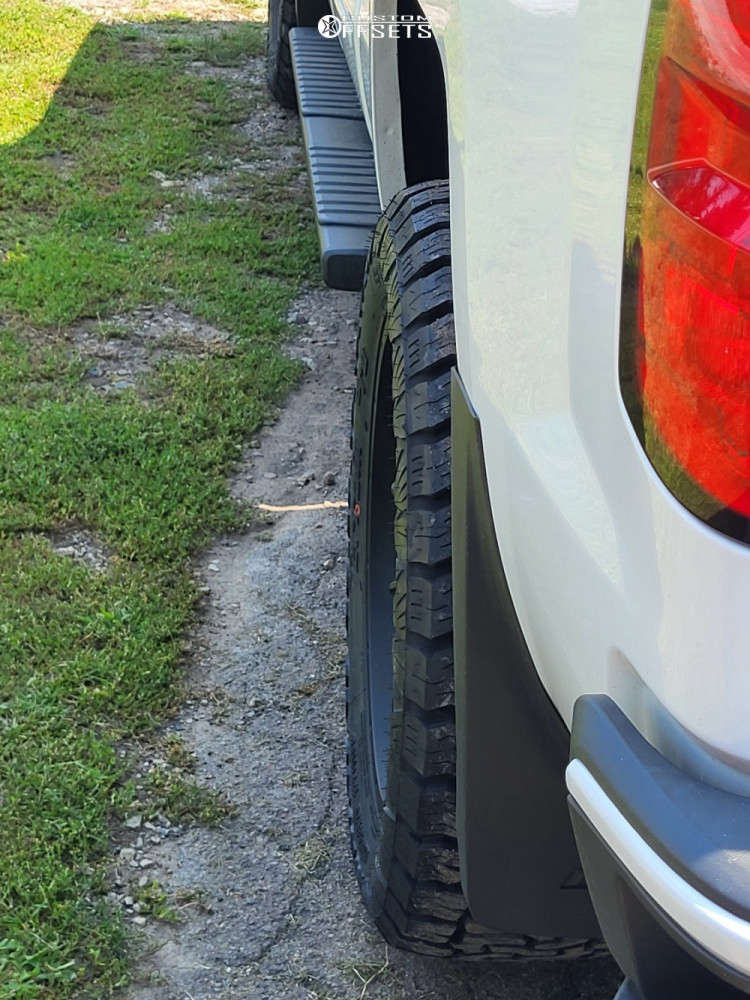 2019 Chevrolet Silverado 1500 with 20x9 0 Vision Bomb and 285/55R20 AMP ...
