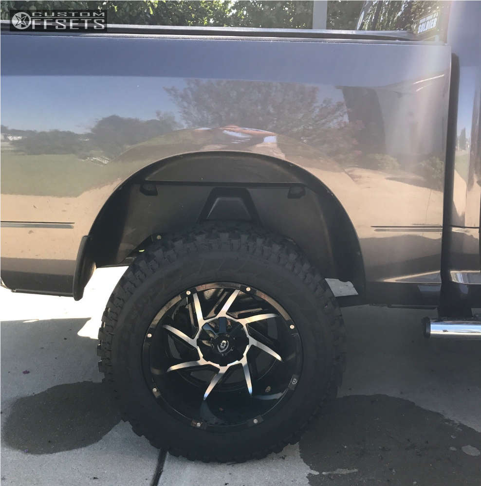 2018 Ram 2500 with 20x12 -51 Vision Prowler and 35/12.5R20 Firestone ...