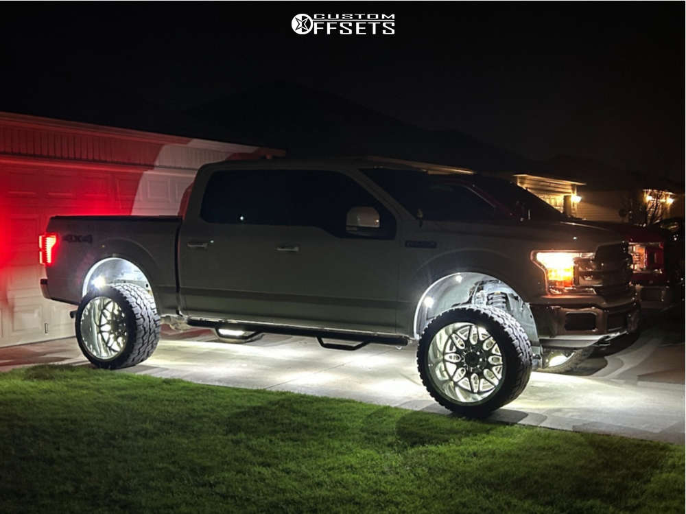 2018 Ford F-150 with 24x14 -80 RBP 82r and 33/14.5R24 Versatyre Rugged ...