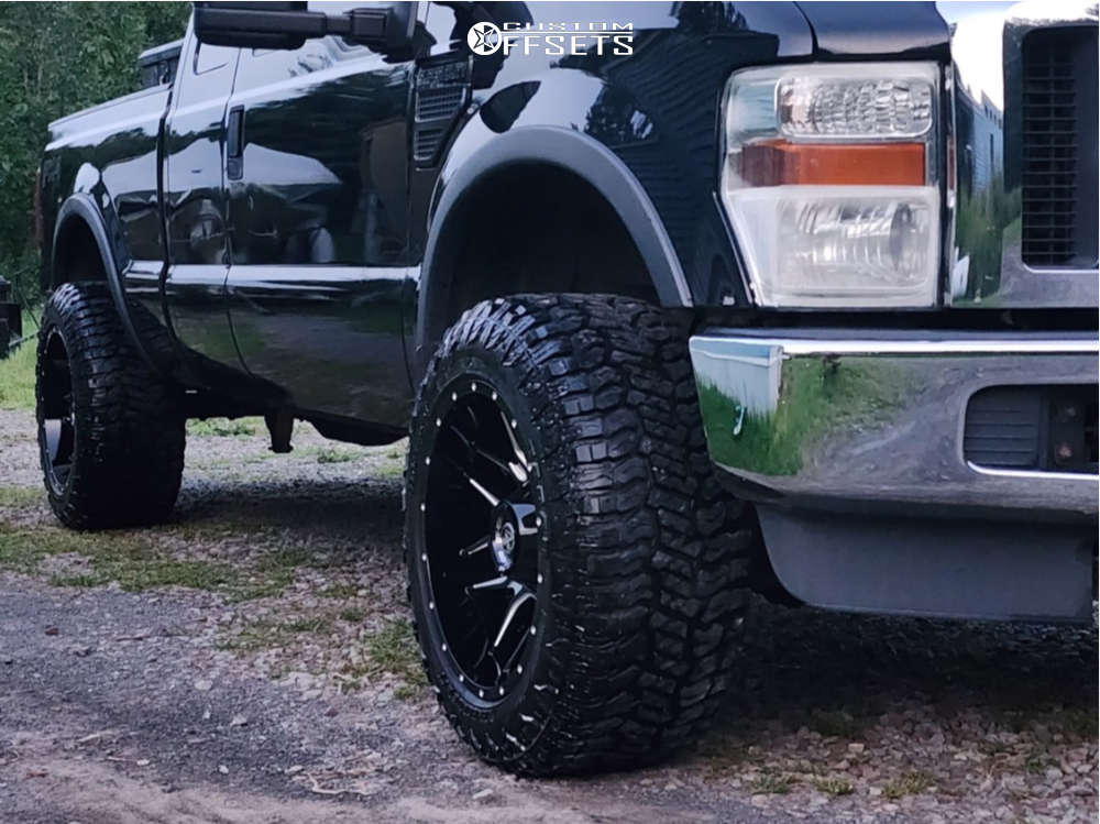 2010 Ford F-250 Super Duty with 20x12 -44 XF Offroad Xf-222 and 33/12 ...