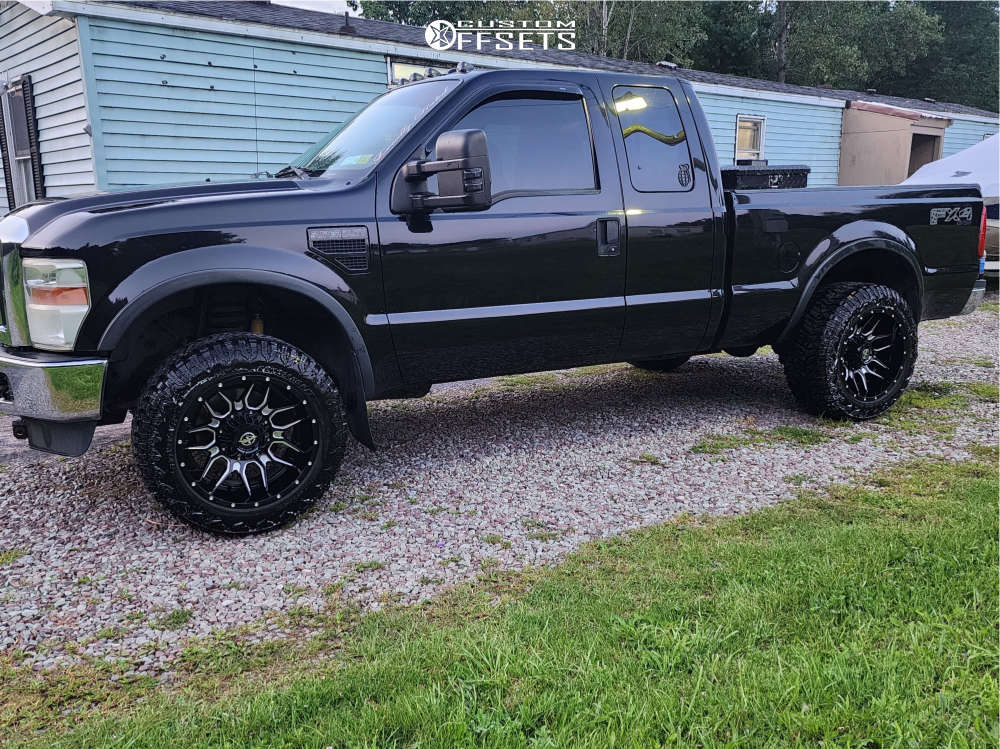 2010 Ford F-250 Super Duty with 20x12 -44 XF Offroad Xf-222 and 33/12 ...