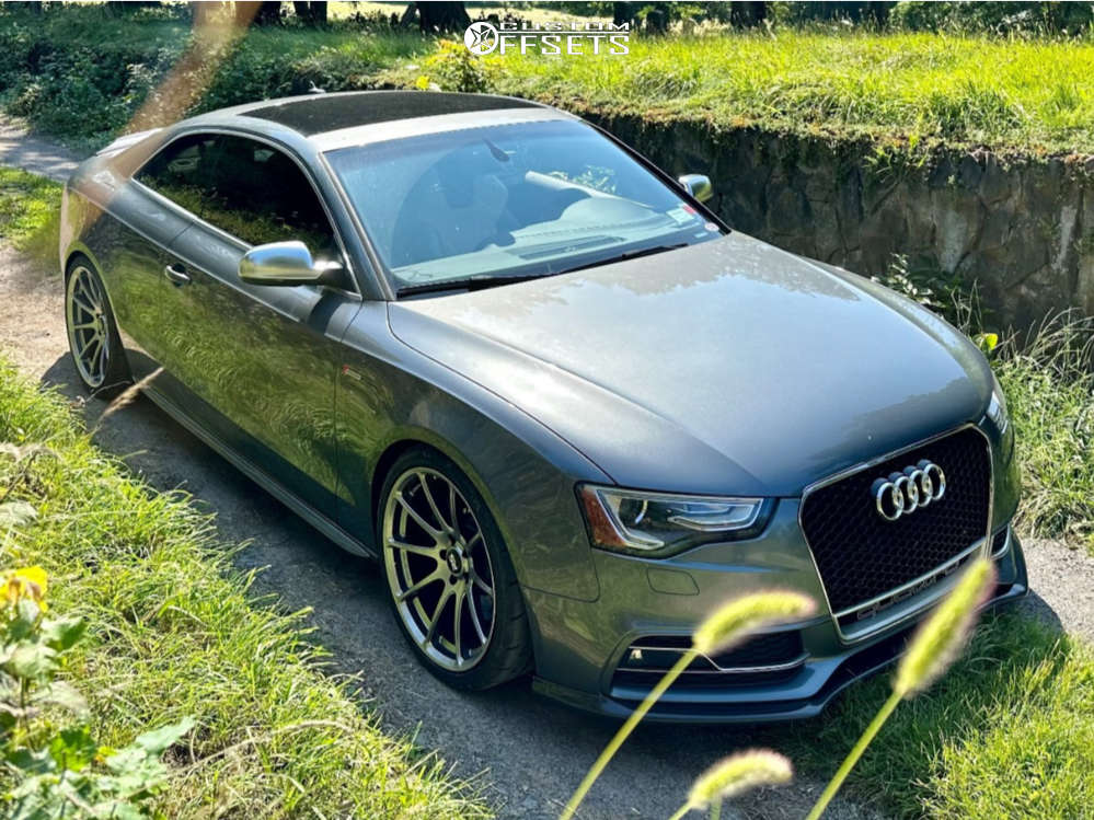 2014 Audi S5 with 19x9.5 25 Neuspeed Rse102 and 275/30R19 Firestone ...