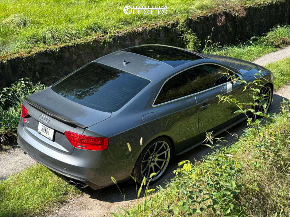 2014 Audi S5 with 19x9.5 25 Neuspeed Rse102 and 275/30R19 Firestone ...