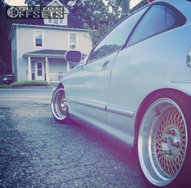 1997 Acura Integra with 15x8 25 AVID1 AV18 and 195/45R15 Falken Azenis ...