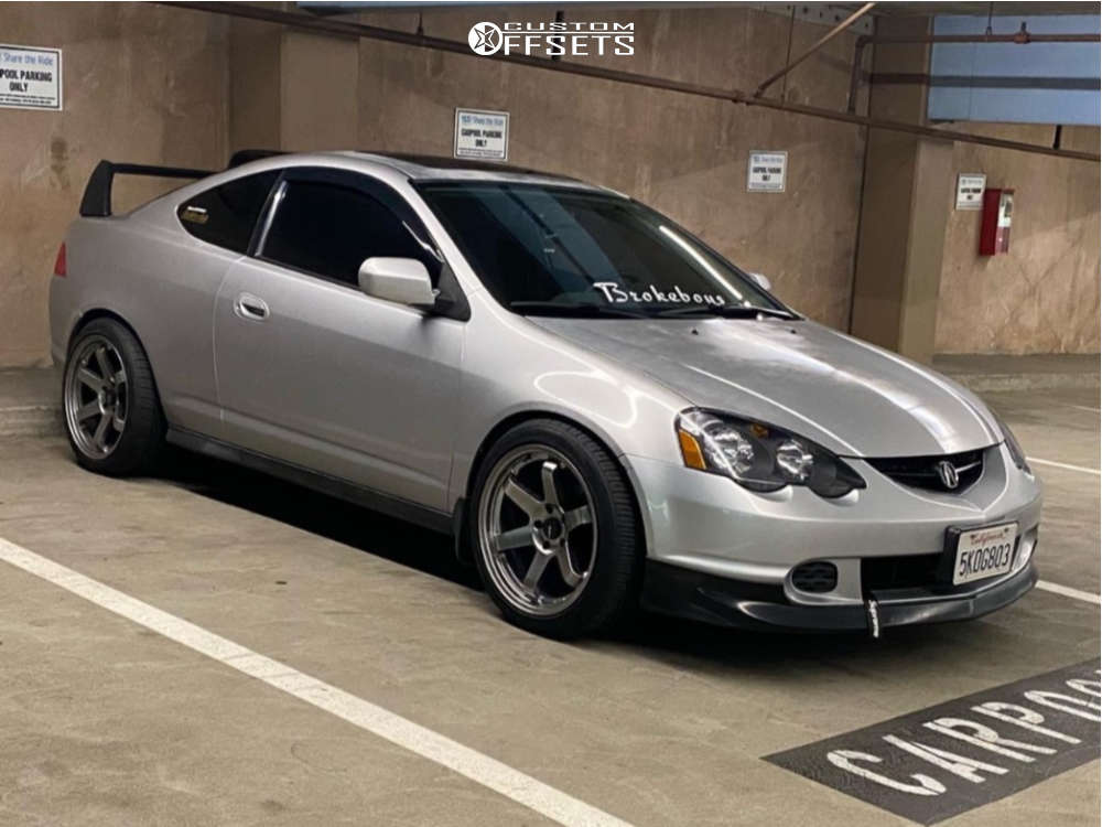 2004 Acura RSX with 18x8.5 18 AVID1 Av6 and 245/40R18 Toyo Tires ...